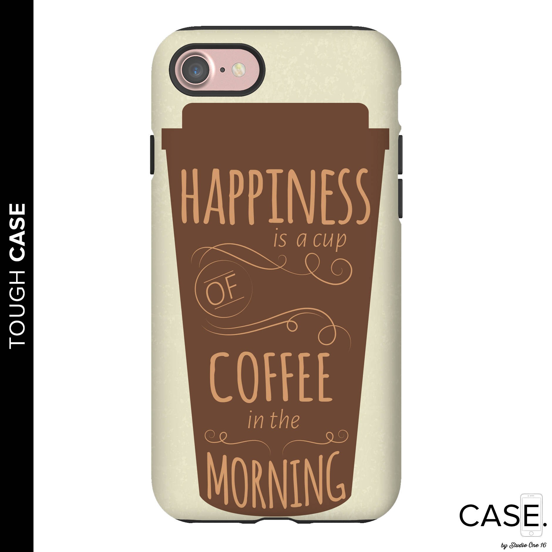 Coffee Phone Case Happiness is Coffee Phone Case Iphone 7 - Etsy