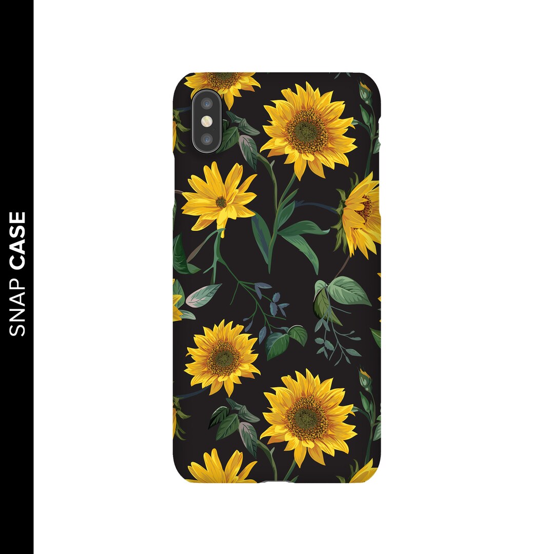 Sunflower Phone Case iPhone 8 Case Floral iPhone XS Max - Etsy