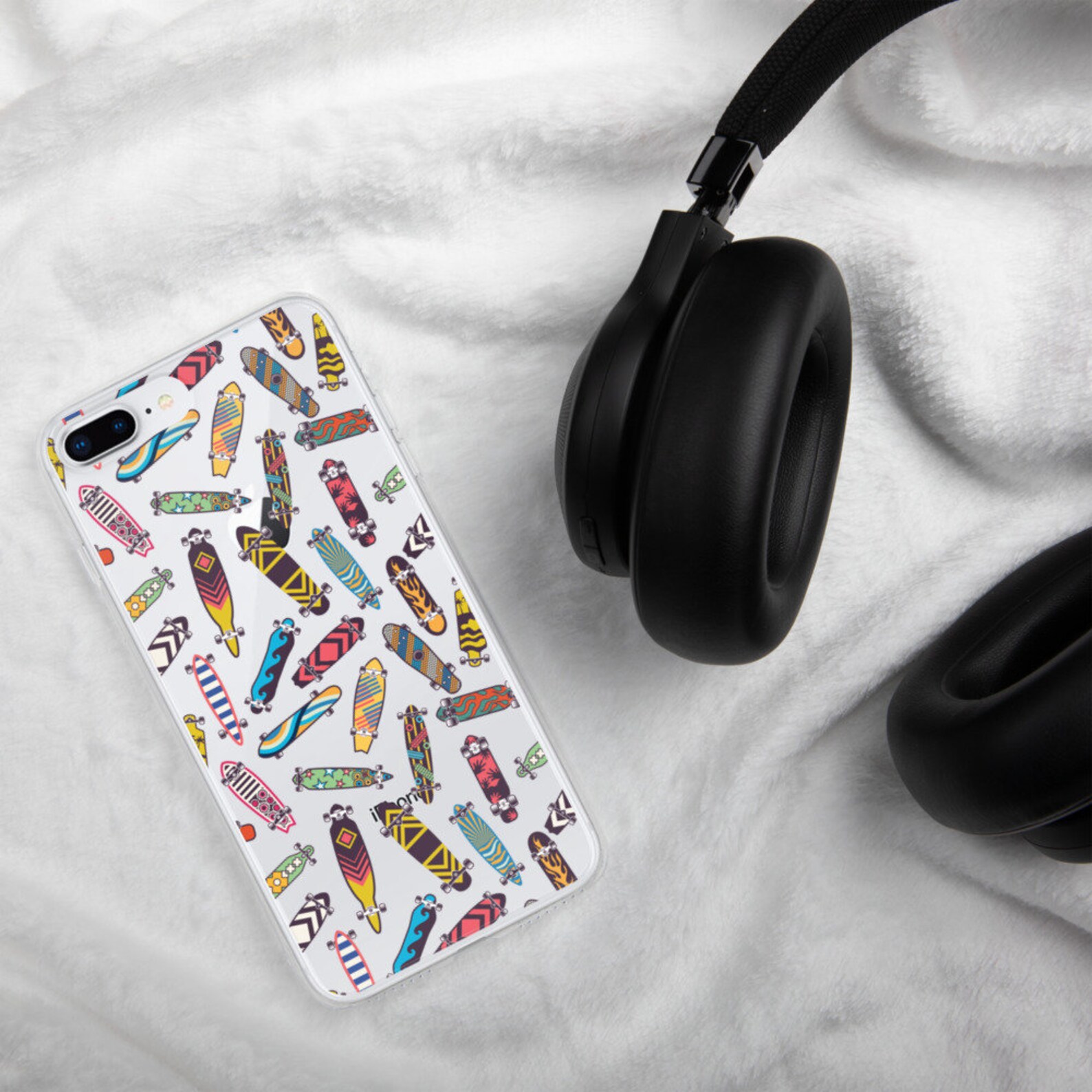 Skateboard Phone Case Clear iPhone Case Skateboard Case | Etsy