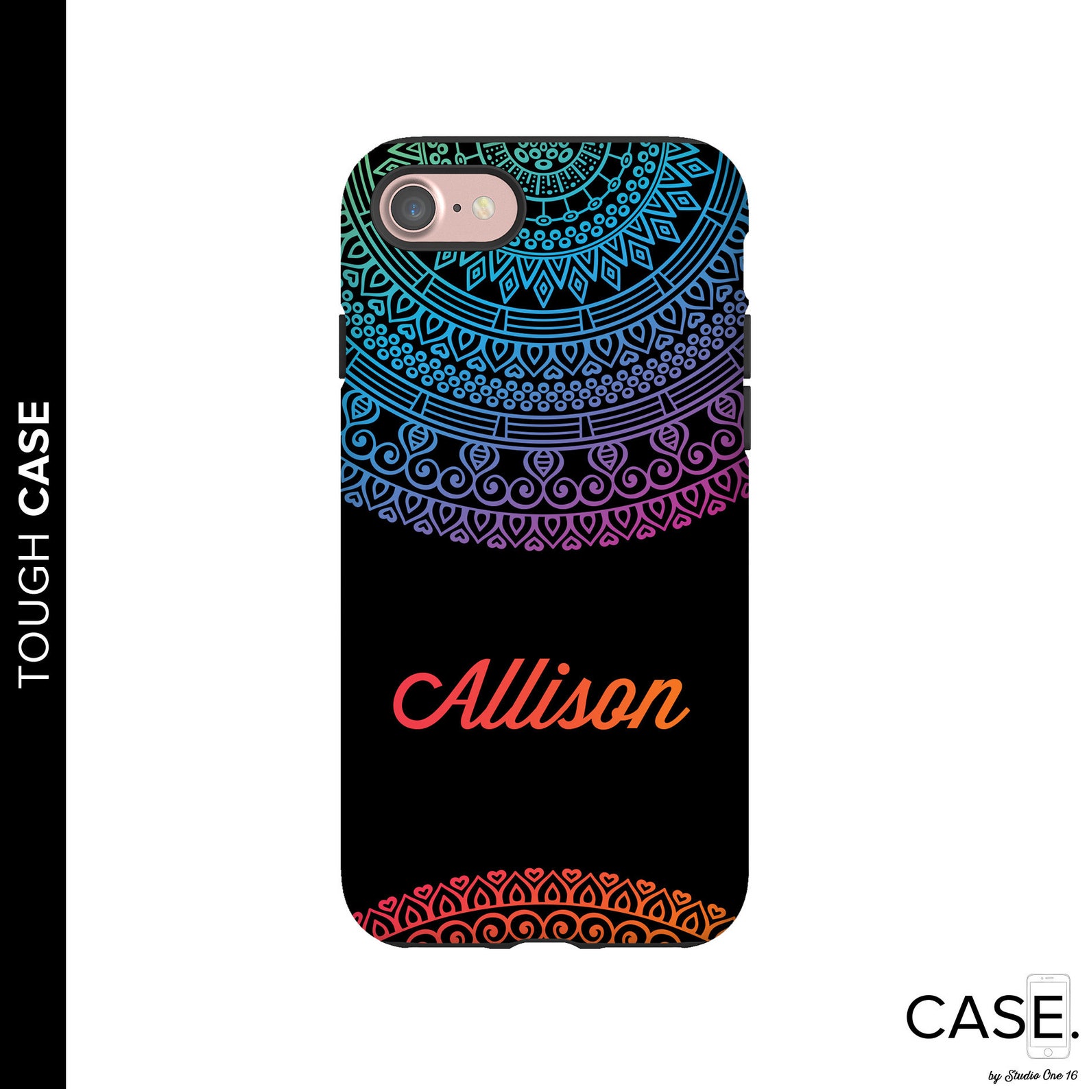 Personalized Mandala Phone Case Custom Mandala Phone Case - Etsy