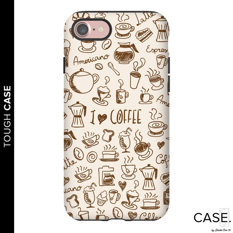 Coffee Phone Case I Love Coffee Phone Case Iphone 7 Coffee - Etsy