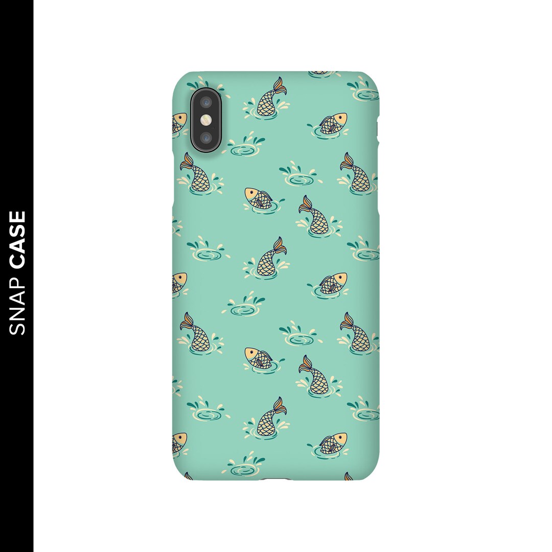 Jumping Fish Phone Case Marine Phone Case iPhone XS Case - Etsy