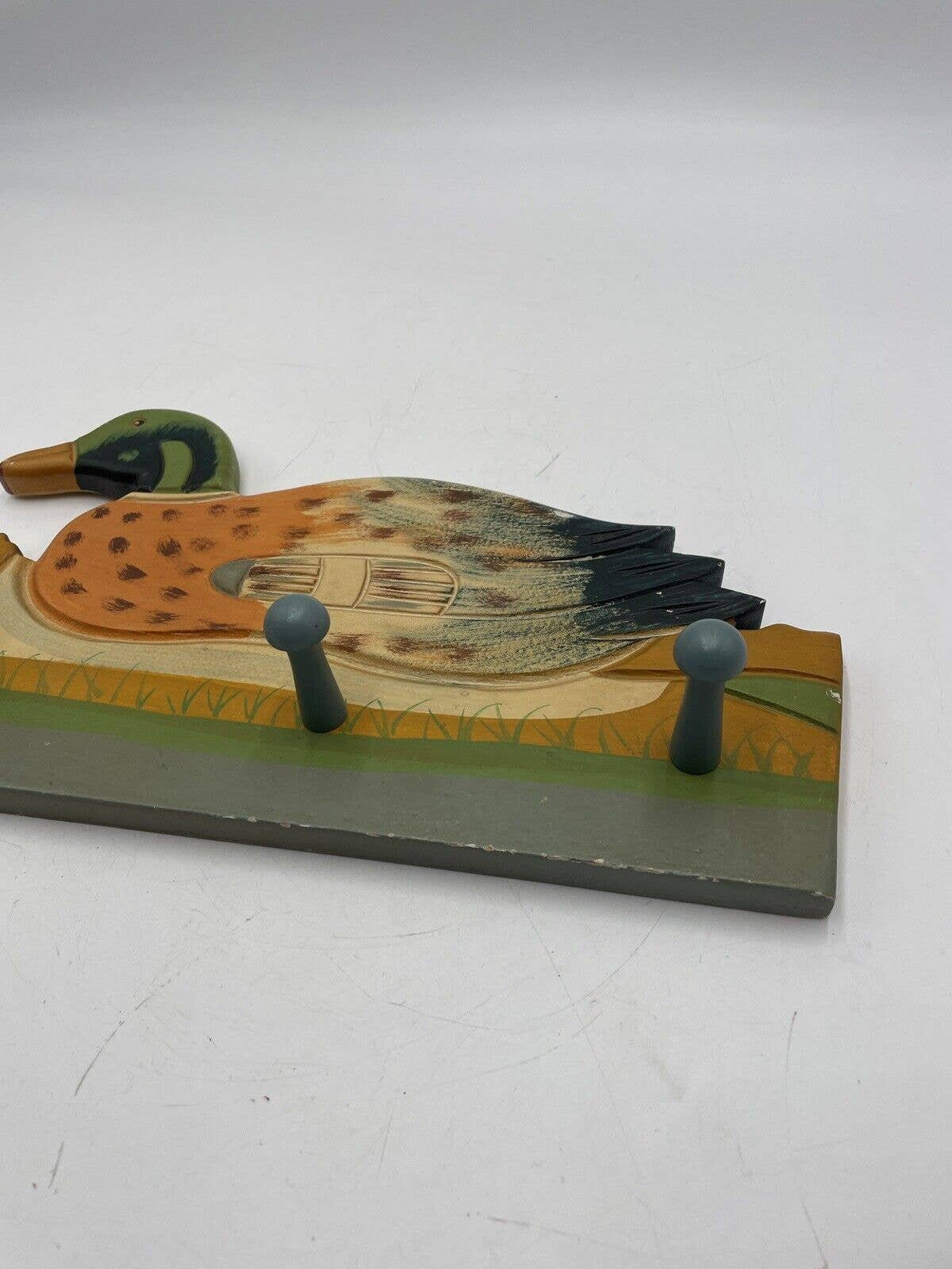 Vintage Cabin Art Duck Coat Hanger Mallard Wall Decor Hunting Lodge - Etsy