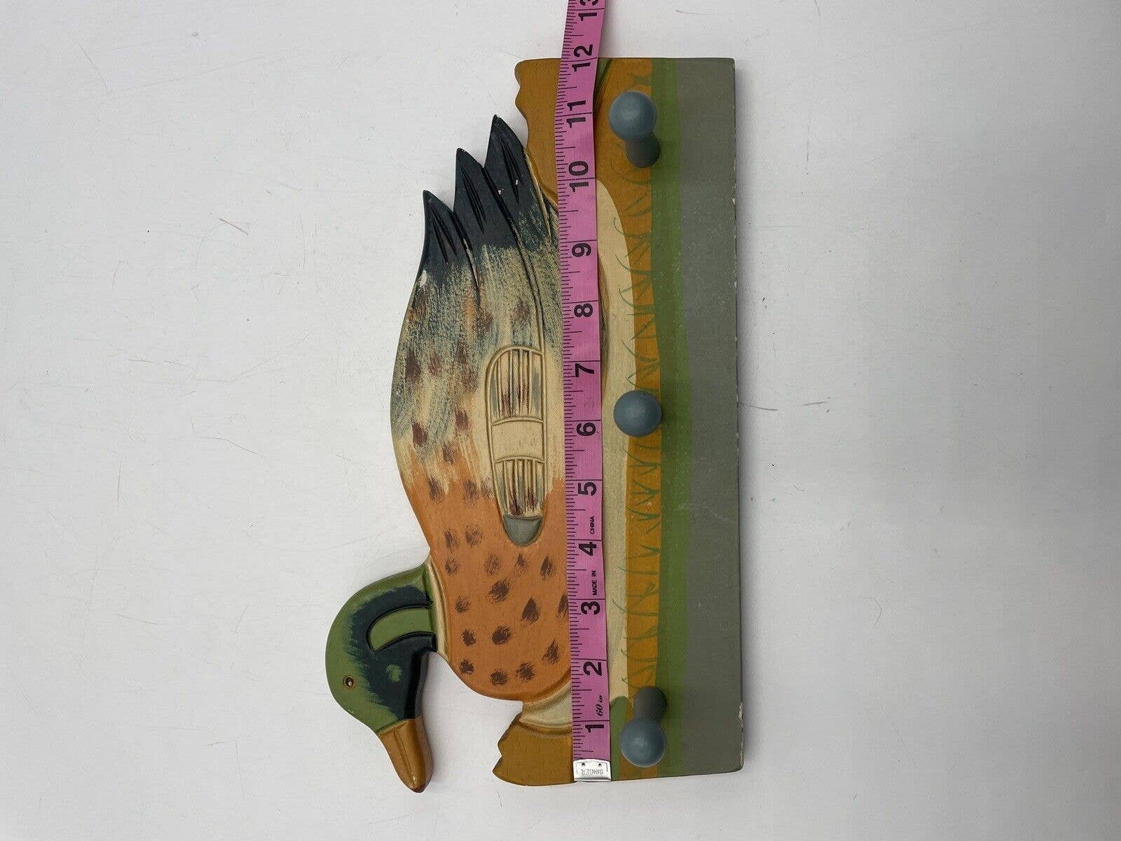 Vintage Cabin Art Duck Coat Hanger Mallard Wall Decor Hunting Lodge - Etsy