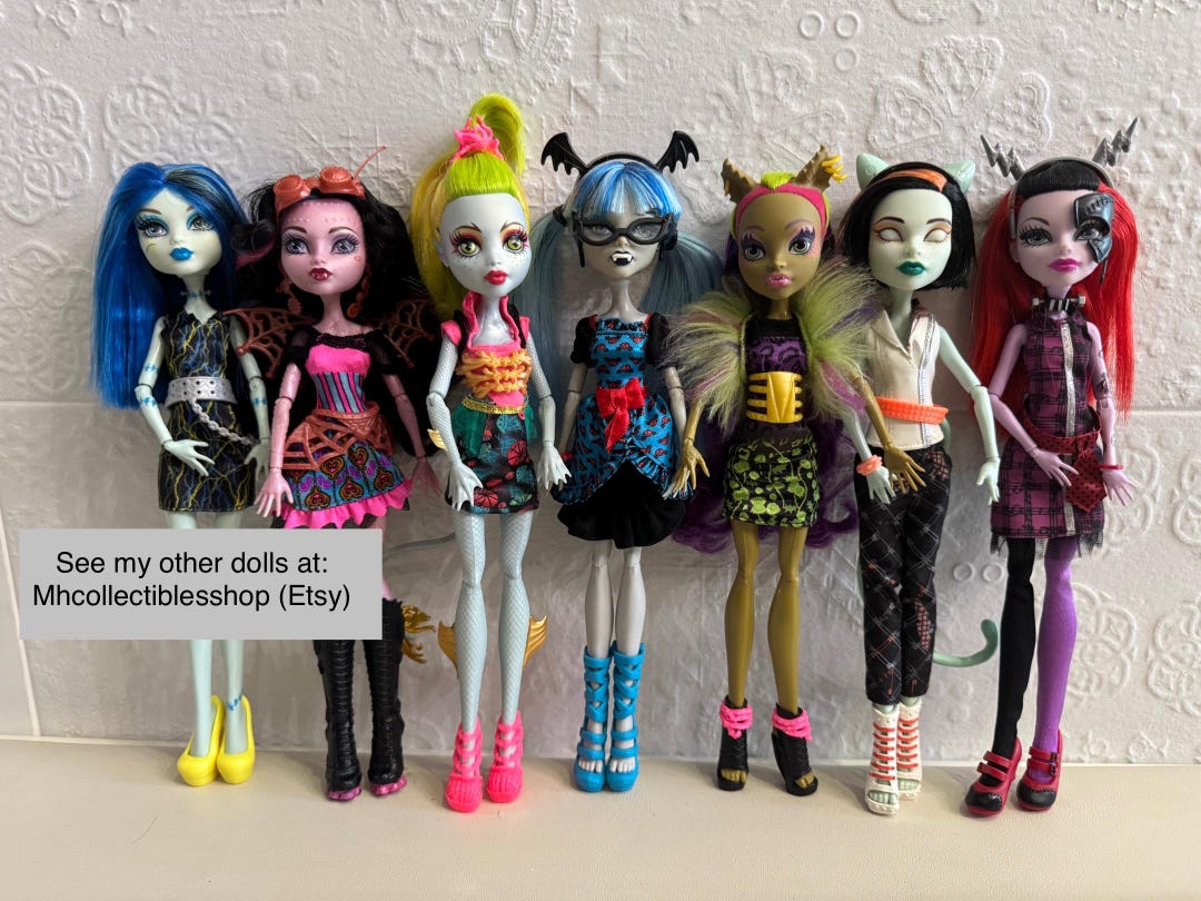 Monster High Dolls - Etsy
