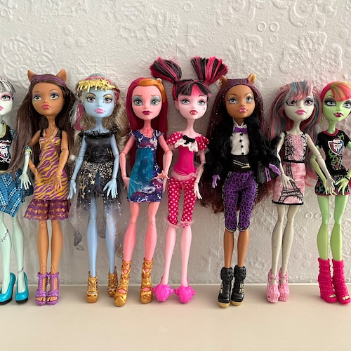 Monster High Dolls for Collection or Custome - Etsy
