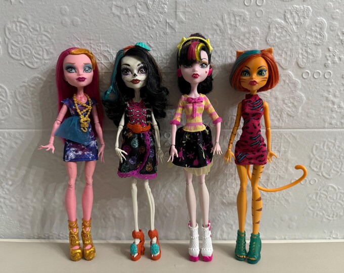 Monster High Art Class and Freaky Field Dolls - Etsy