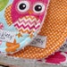 Baby Bibs - Baby Girl Bibs - Owl Baby Bibs - Woodland Bibs - Polka Dot ...