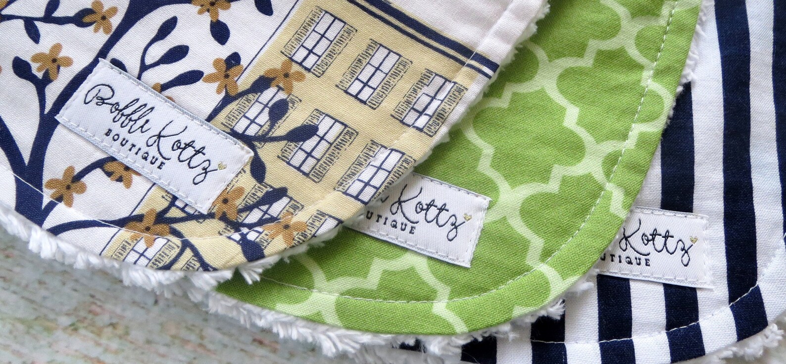 Bibs - Baby Girl Bibs - Paris Baby Bib - Eiffel Tower Baby Bib - Green ...