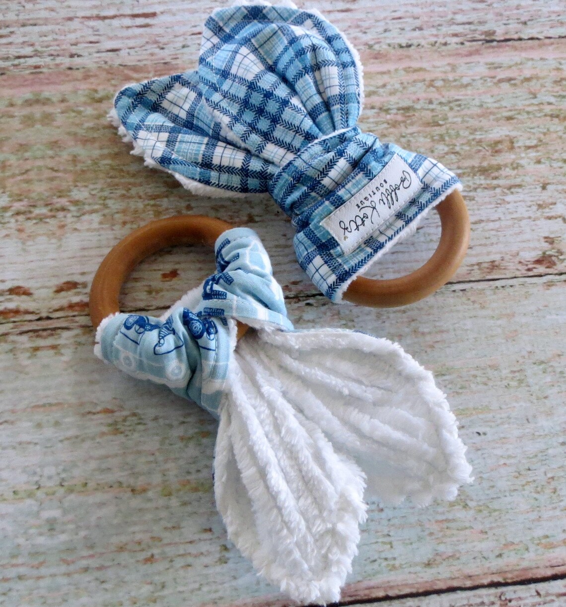 Wooden Teething Ring Natural Teething Ring Montessori - Etsy