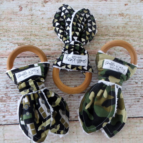 Wooden Teether Ring - Etsy