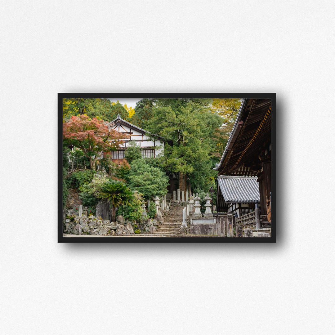 Todai-ji Nigatsu-do Digital Download. Autumn in Nara, Japan Travel ...