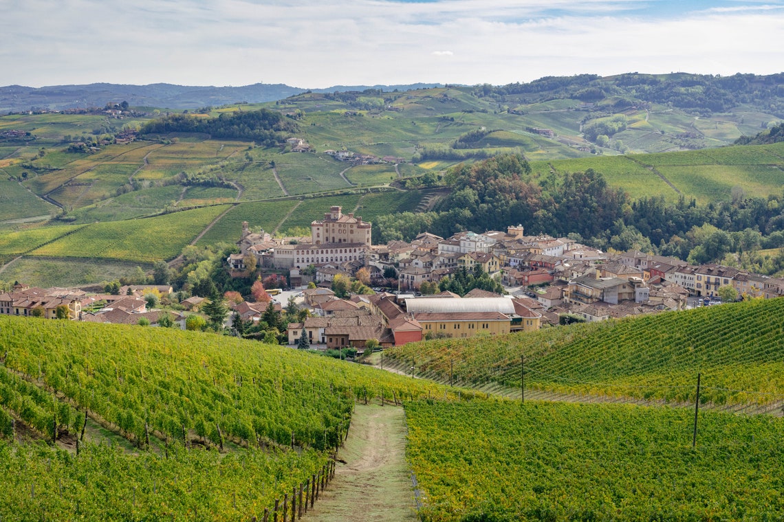 Digital Download. Barolo Landscape Photo. Piedmont Wine Region. Cuneo ...