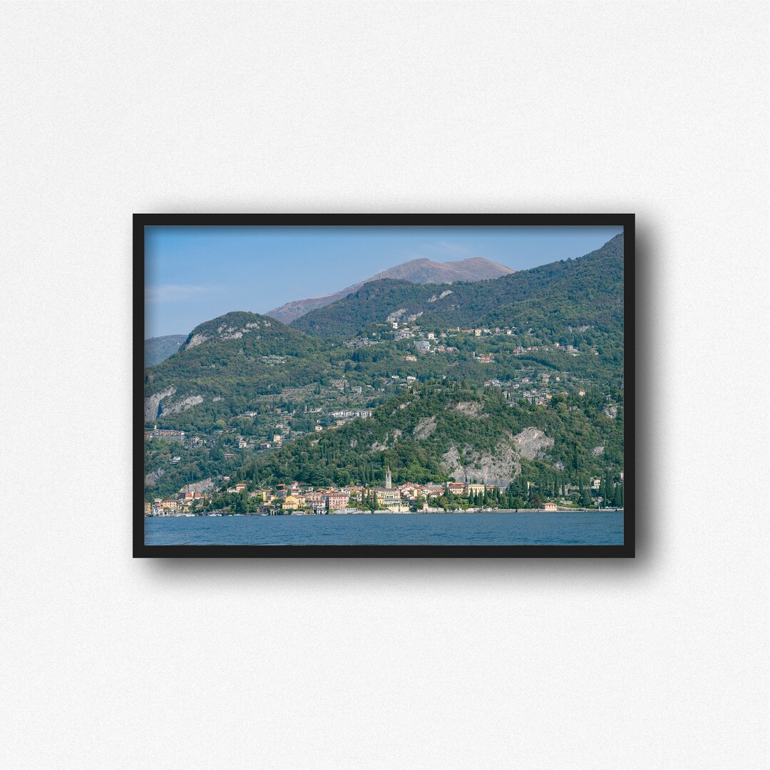 Digital Download. Varenna, Lecco, Lake Como Landscape. Lake Como Center ...