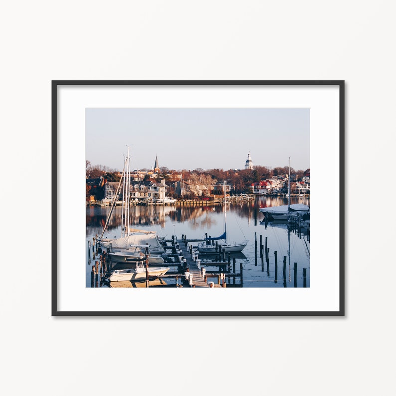 Annapolis Winter Digital Download. Chesapeake Bay Photo. Christmas ...