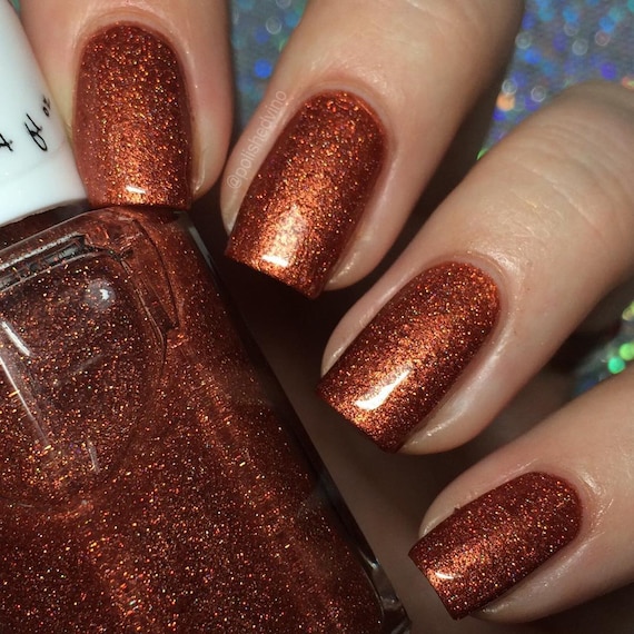 Dark Copper Nail Polish