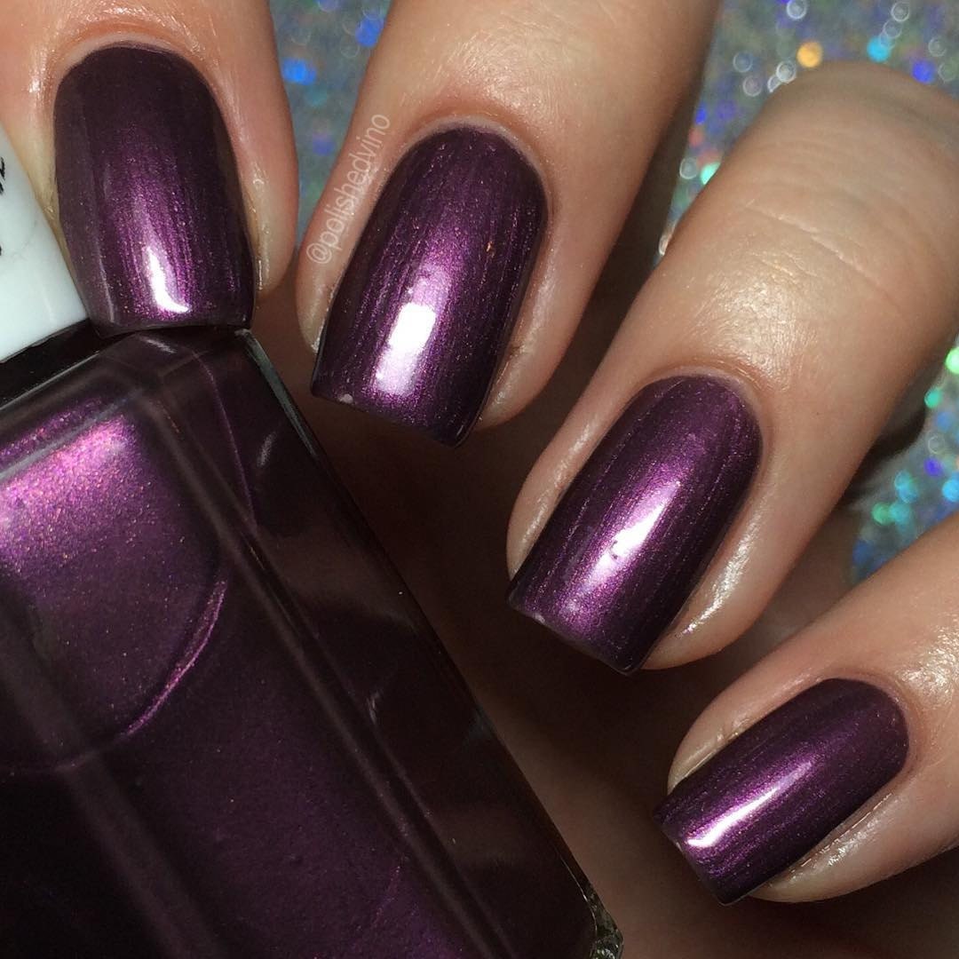 Something Wicked Purple Nail Polish Smokey Purple Nail Polish Wicked ...