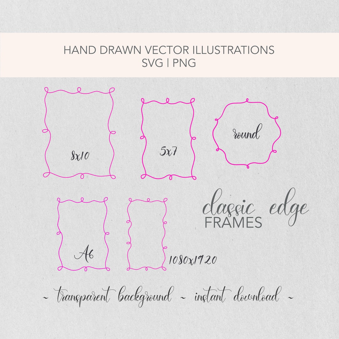 Ultimate Ribbon Wavy Border Bundle Pack Svg, Png Files Invitation ...