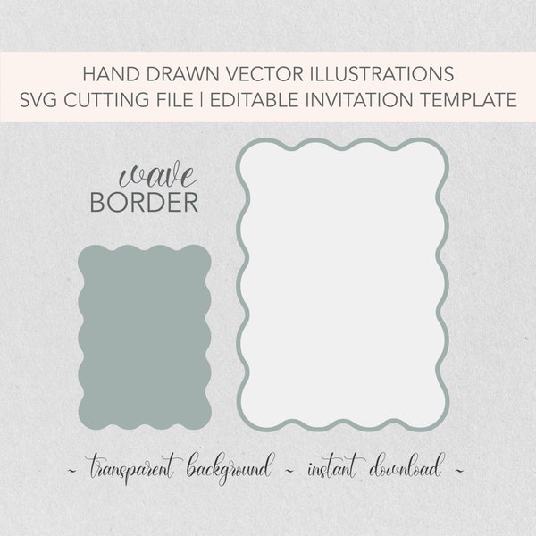 Border Svg - Etsy