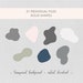 Abstract Organic SVG and PNG Clip Art Shapes | Hand Drawn Editable ...