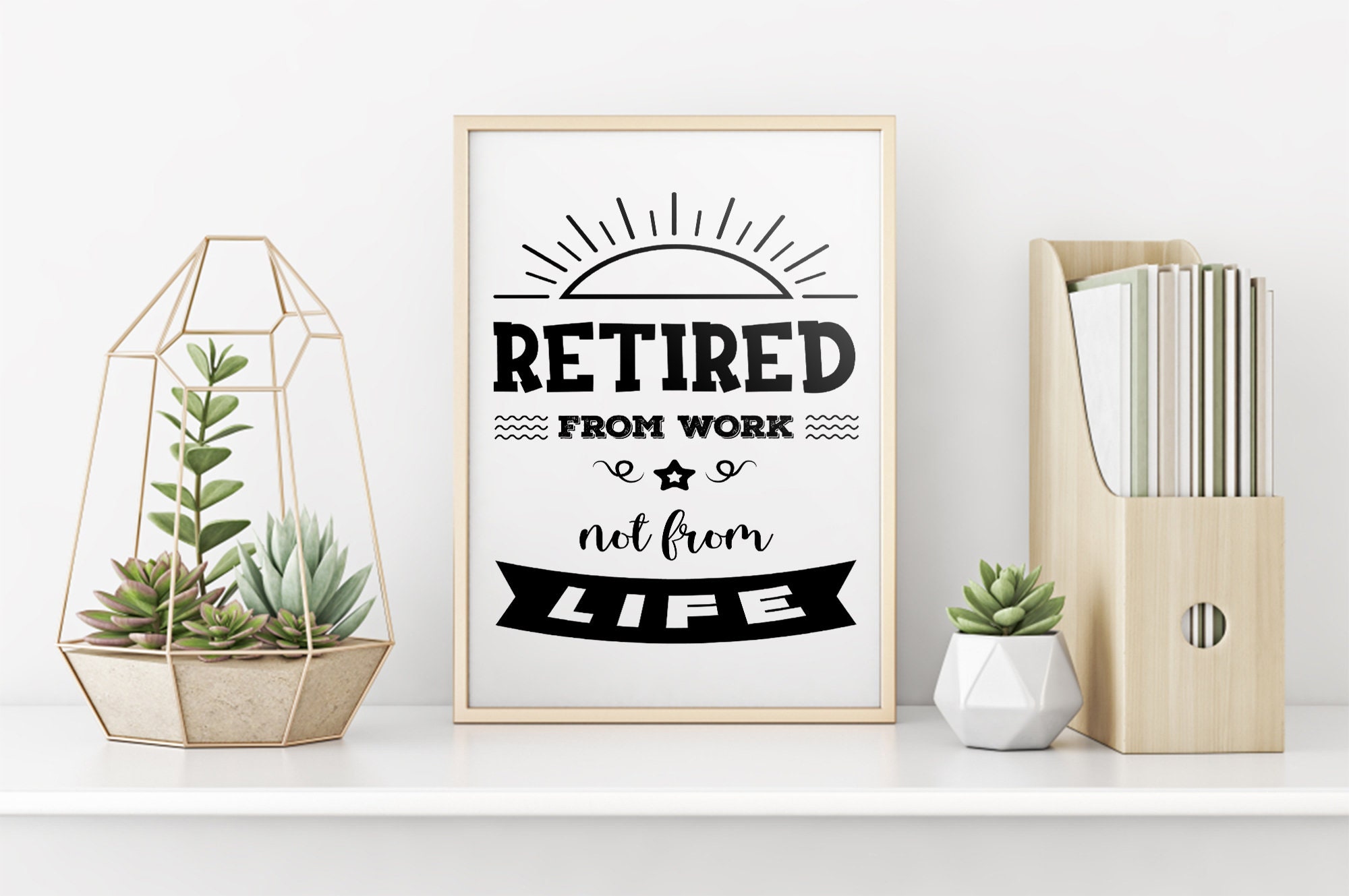 Retirement Party Signs Retirement Signs 6 Pack Retirement | Etsy