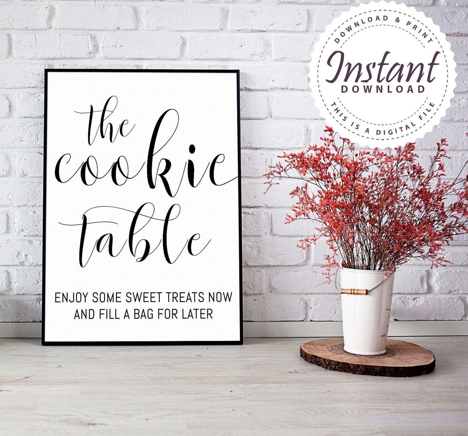 Cookie Table Sign Cookie Table Cookie Bar Sign Cookie - Etsy