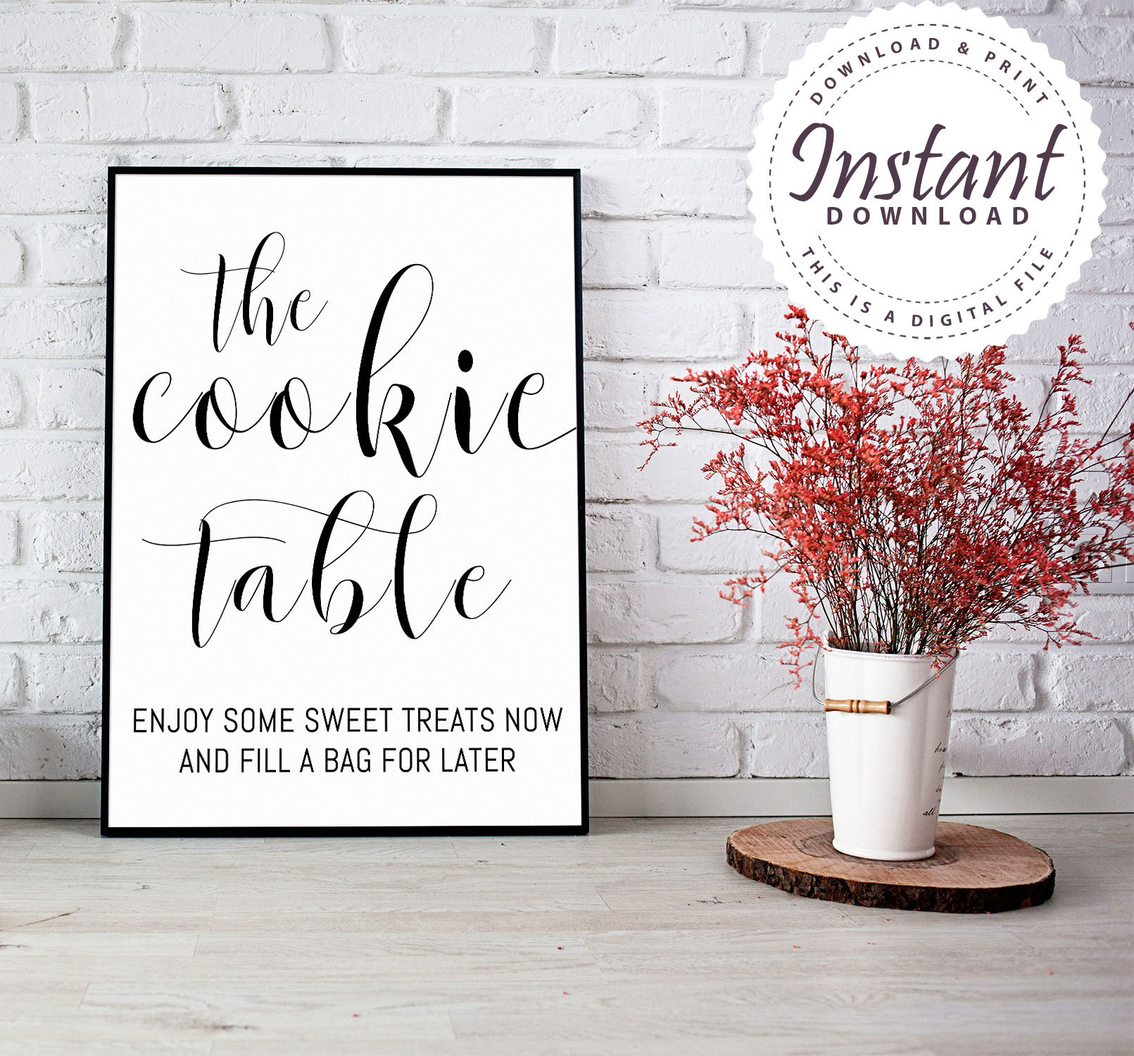Cookie Table Sign Cookie Table Cookie Bar Sign Cookie - Etsy