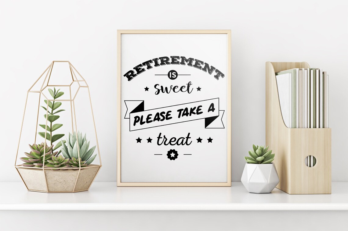 Retirement Party Signs Retirement Signs 6 Pack Retirement | Etsy