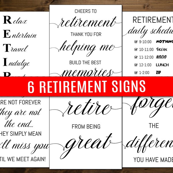 Military Retirement Sign - Etsy