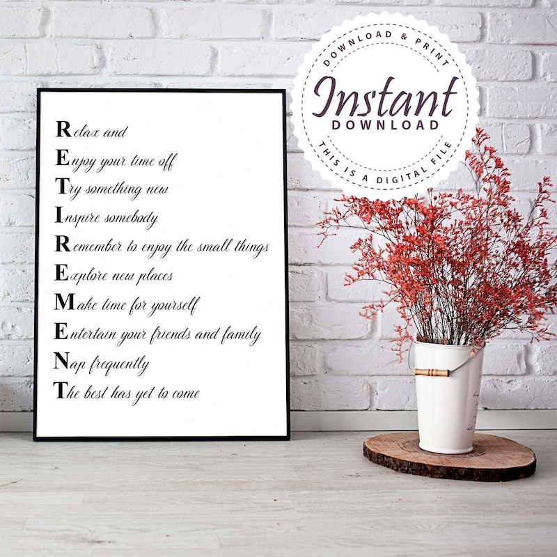 Retirement Signs - Etsy