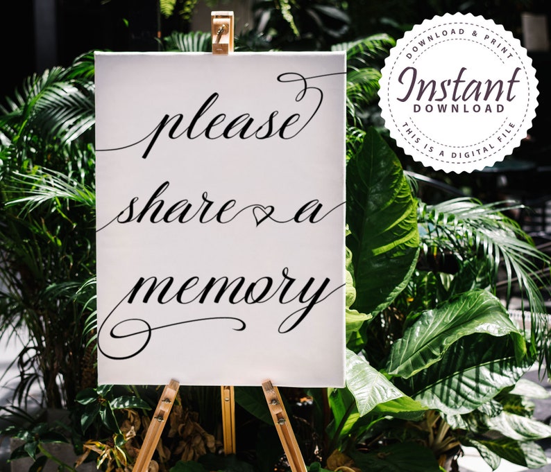 Share A Memory Graduation Sign Graduate Sign Class of 2020 - Etsy