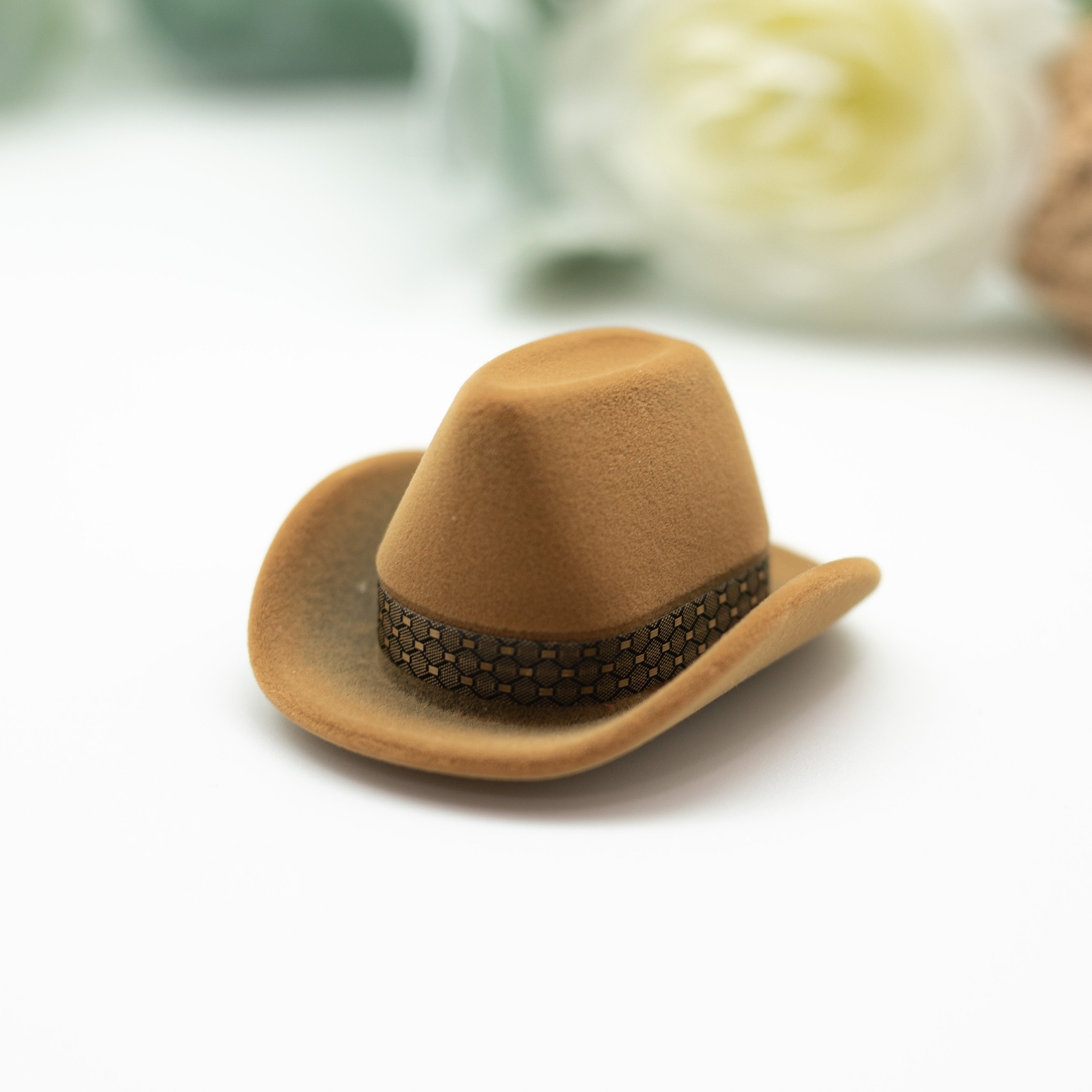 Cowboy Hat Ring Box Earring Box Jewelry Box Gift Box Engagement Wedding ...