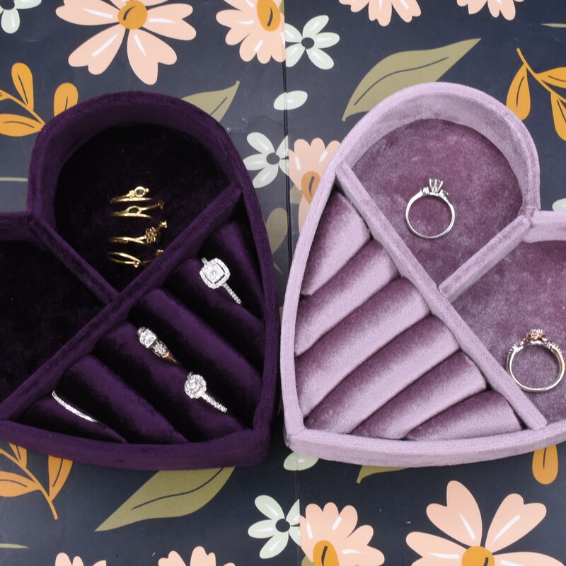 Heart Jewelry Box - Etsy