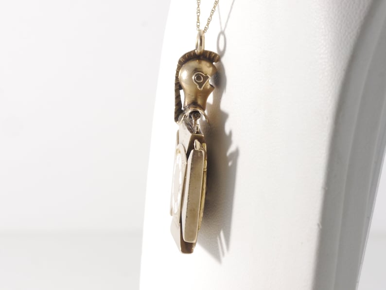 Rose Gold Knights Templar Pendant Antique in Hoc Signo Vinces | Etsy