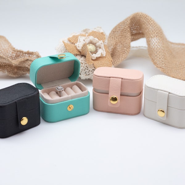 Wedding Travel Ring Box - Etsy