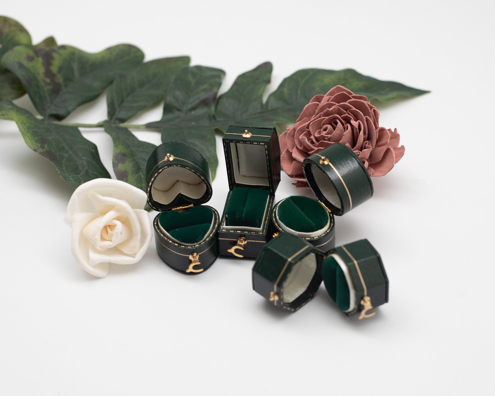 Luxury Antique Style Mini Ring Box victorian Style Jewelry - Etsy