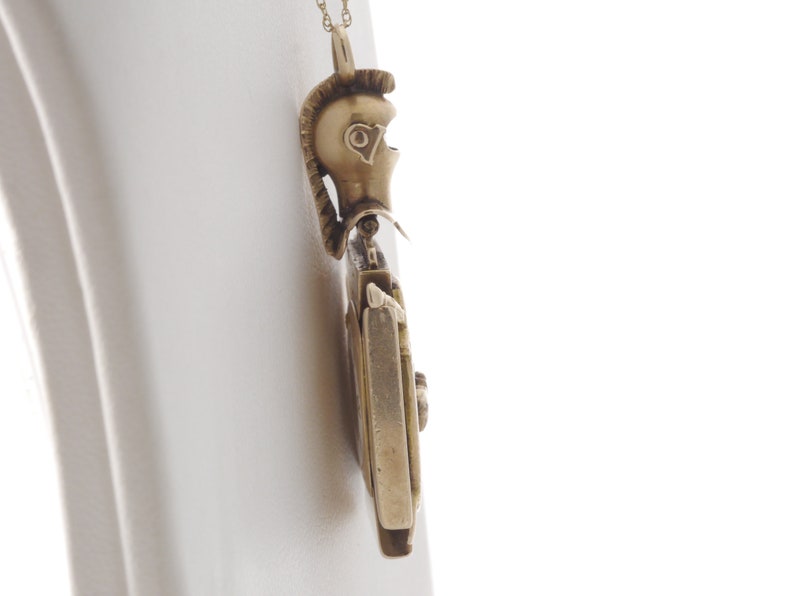 Rose Gold Knights Templar Pendant Antique in Hoc Signo Vinces | Etsy