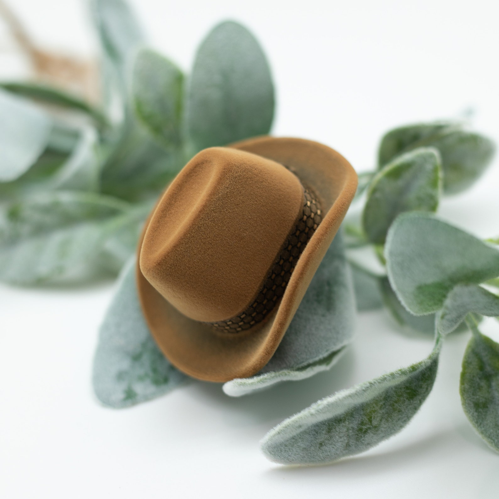 Cowboy Hat Ring Box Earring Box Jewelry Box Gift Box Engagement Wedding ...