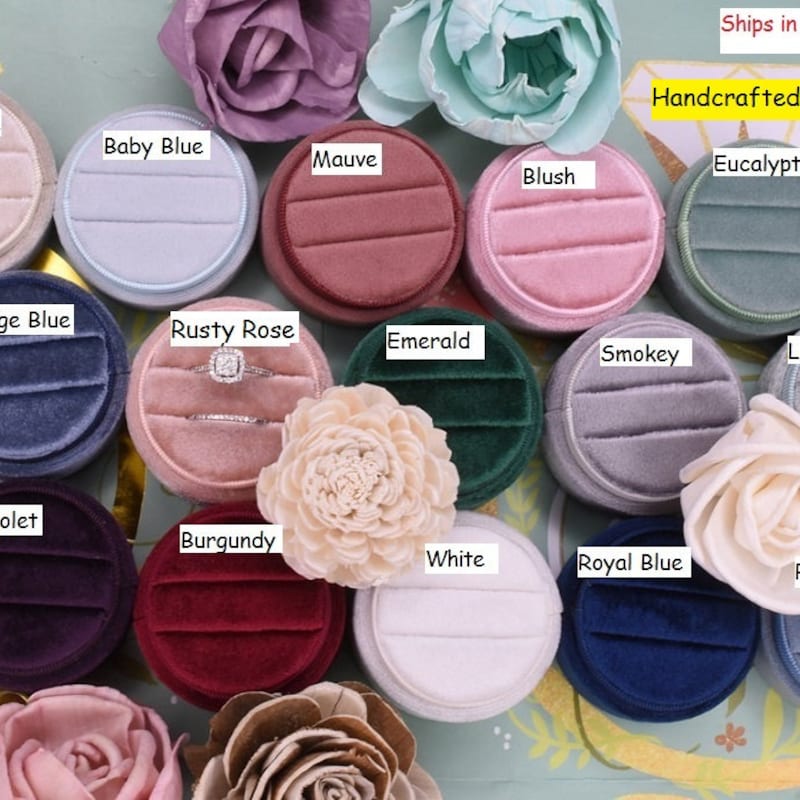Ring Box Insert Velvet - Etsy
