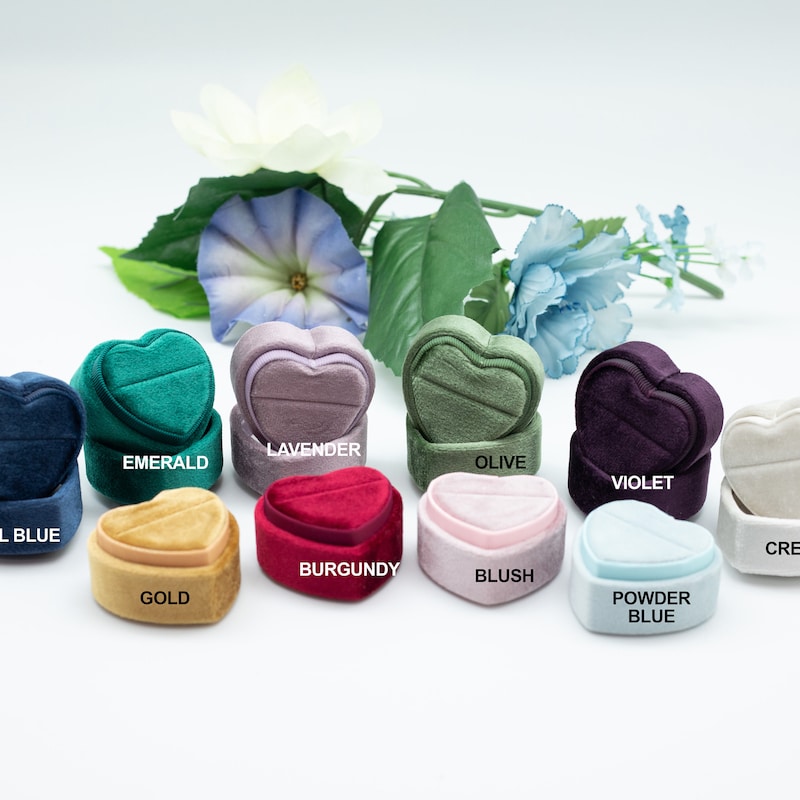 Velvet Ring Box - Etsy