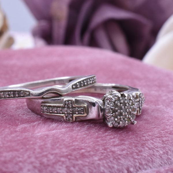Christian Wedding Ring Sets - Etsy