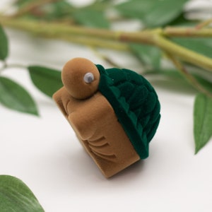 Turtle Ring Box | Earring Box | Jewelry Box| Gift Box | Engagement ...