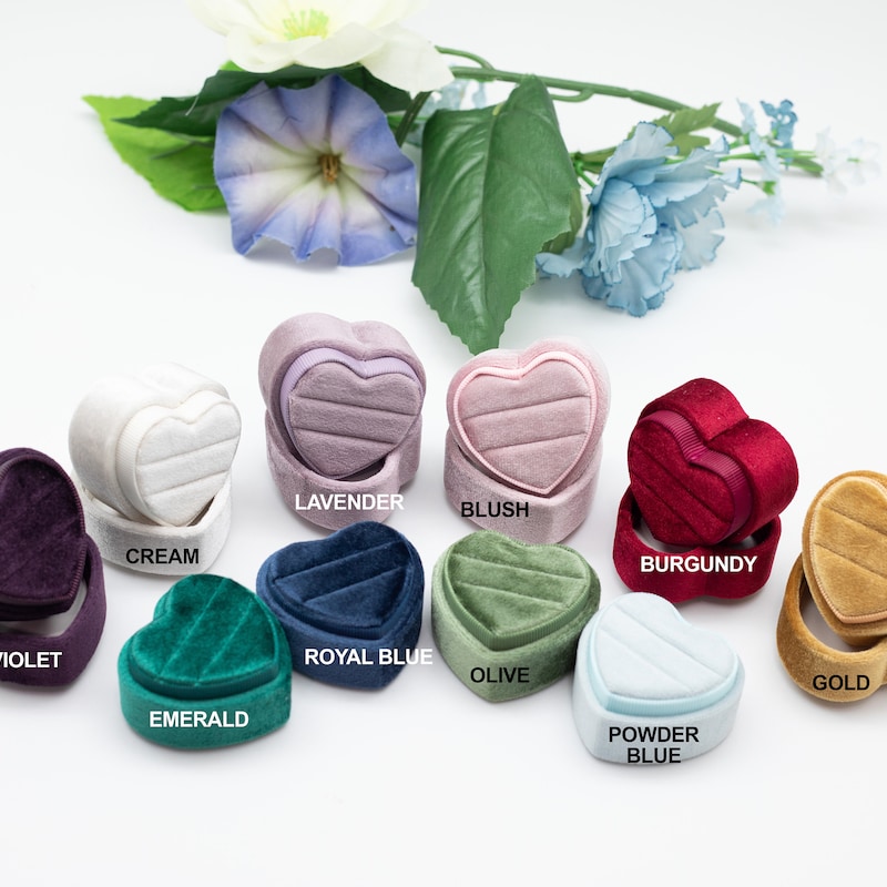 Velvet Ring Box - Etsy