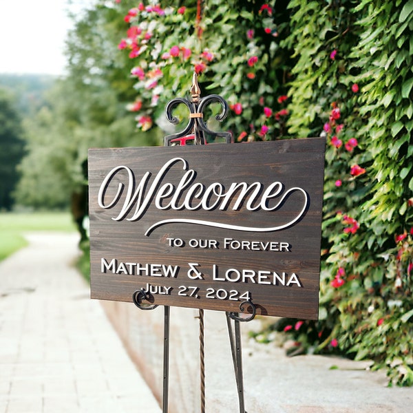 Rustic Welcome Sign - Etsy