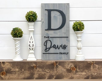 3D Handmade Wooden Home Sign Farmhouse Wall Decor Rustic - Etsy