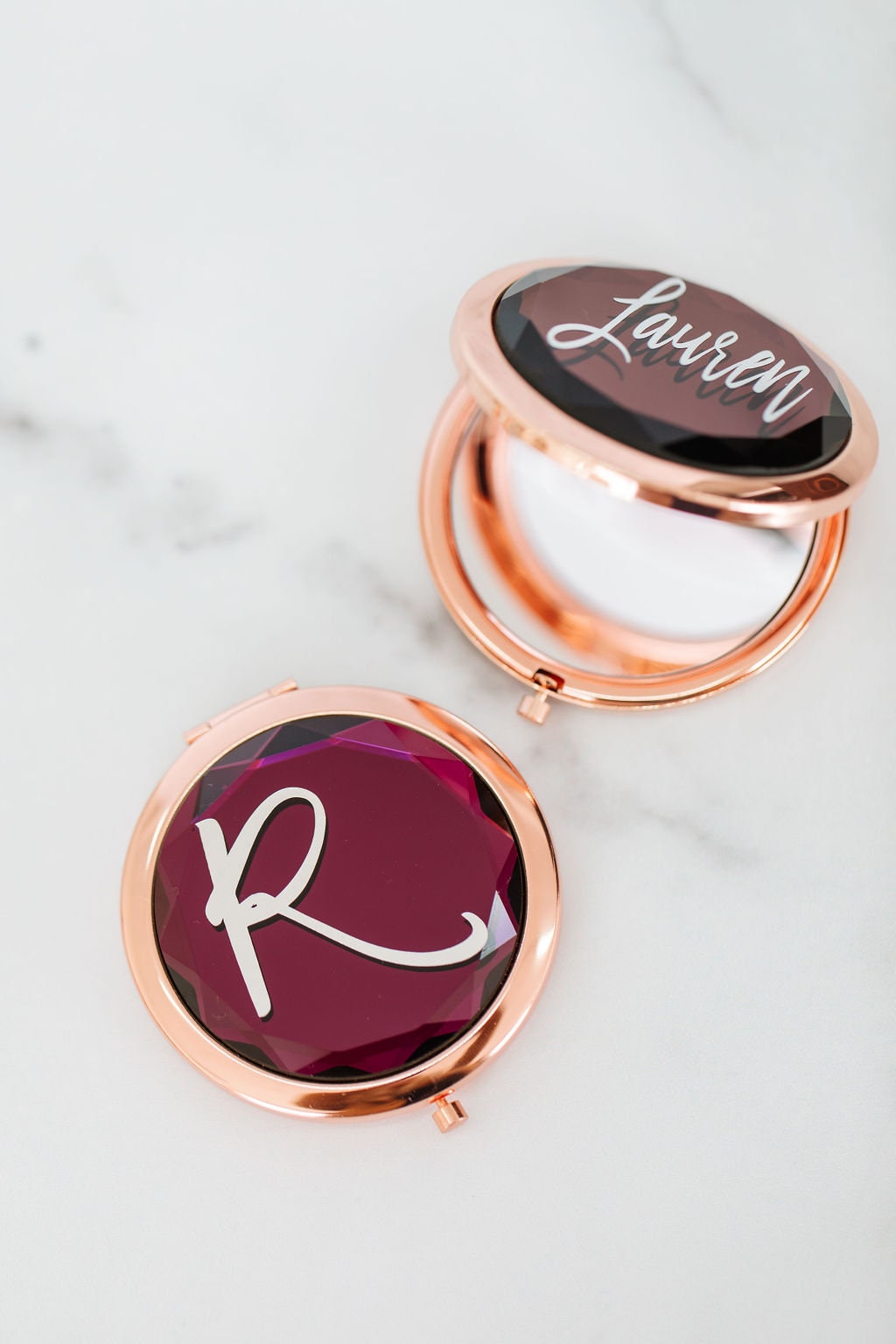 Compact Mirror Makeup Compact Personalized Compact Custom | Etsy