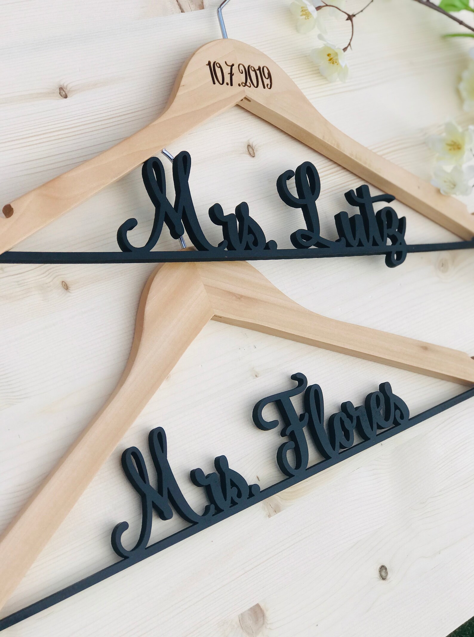 Personalized Hanger Custom Hanger Wedding Dress Hanger - Etsy