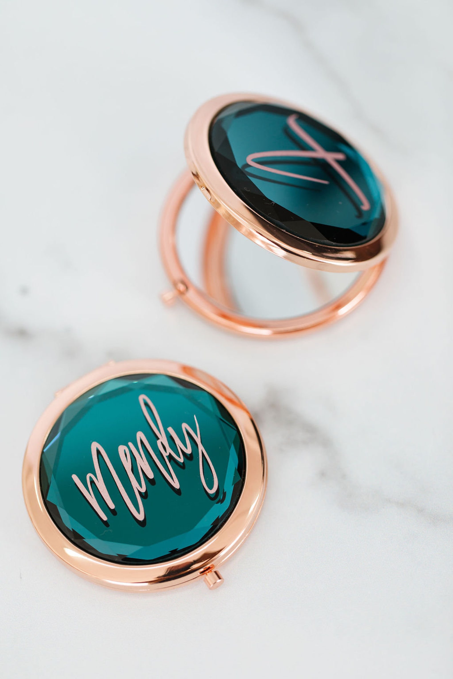 Compact Mirror Makeup Compact Personalized Compact Custom - Etsy