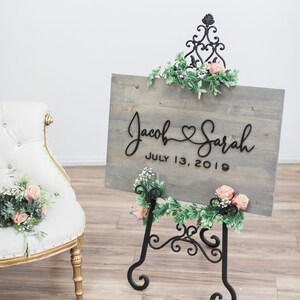3D Wedding Sign Wedding Welcome Sign Wedding Sign Wedding - Etsy UK