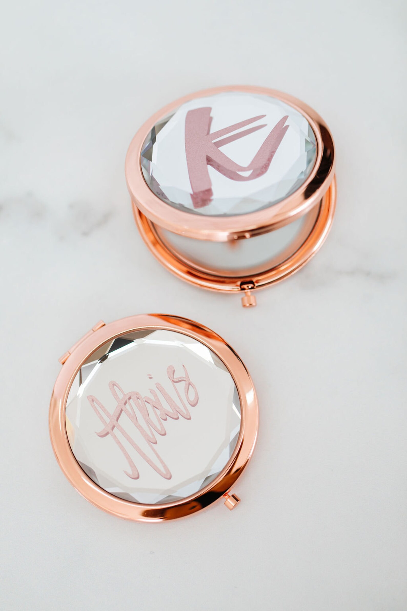 Compact Mirror Makeup Compact Personalized Compact Custom | Etsy